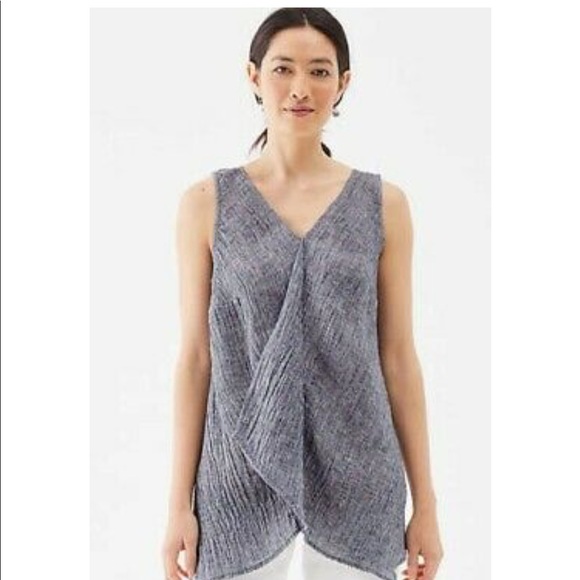 J. Jill | Tops | J Jill Pure Jill Crinkledlinen Draped Top Xs | Poshmark